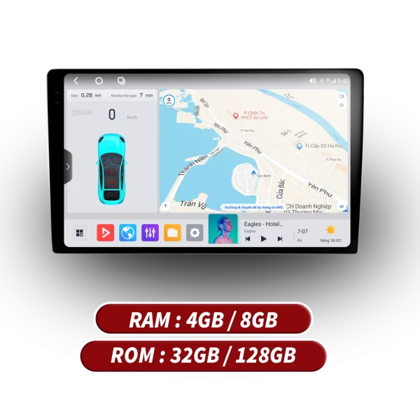 Màn Hình Ô Tô BRAVIGO BLUX 2K - DAP Auto